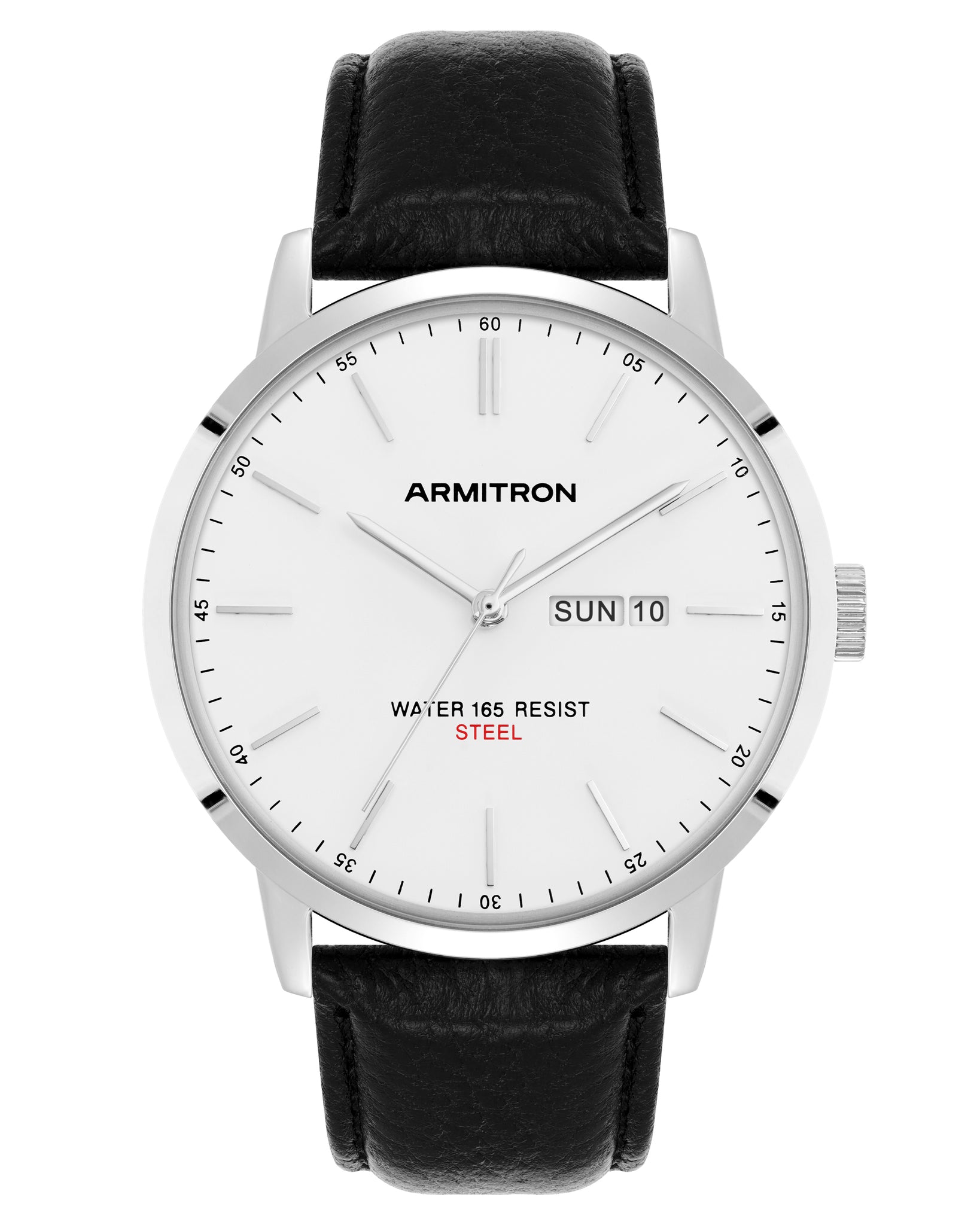 Miles™ | 42mm, White/Black | Classic Watches By Armitron