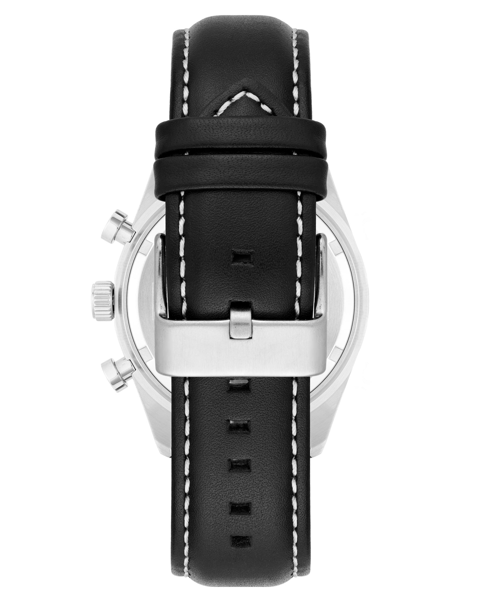 The Lloyd Watch | Black Leather and Silver | Armitron.com