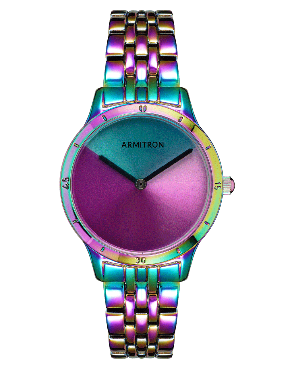 Minnie Stone Dial™ | 26mm, Quartzite Gemstone | Stainless Steel Round ...